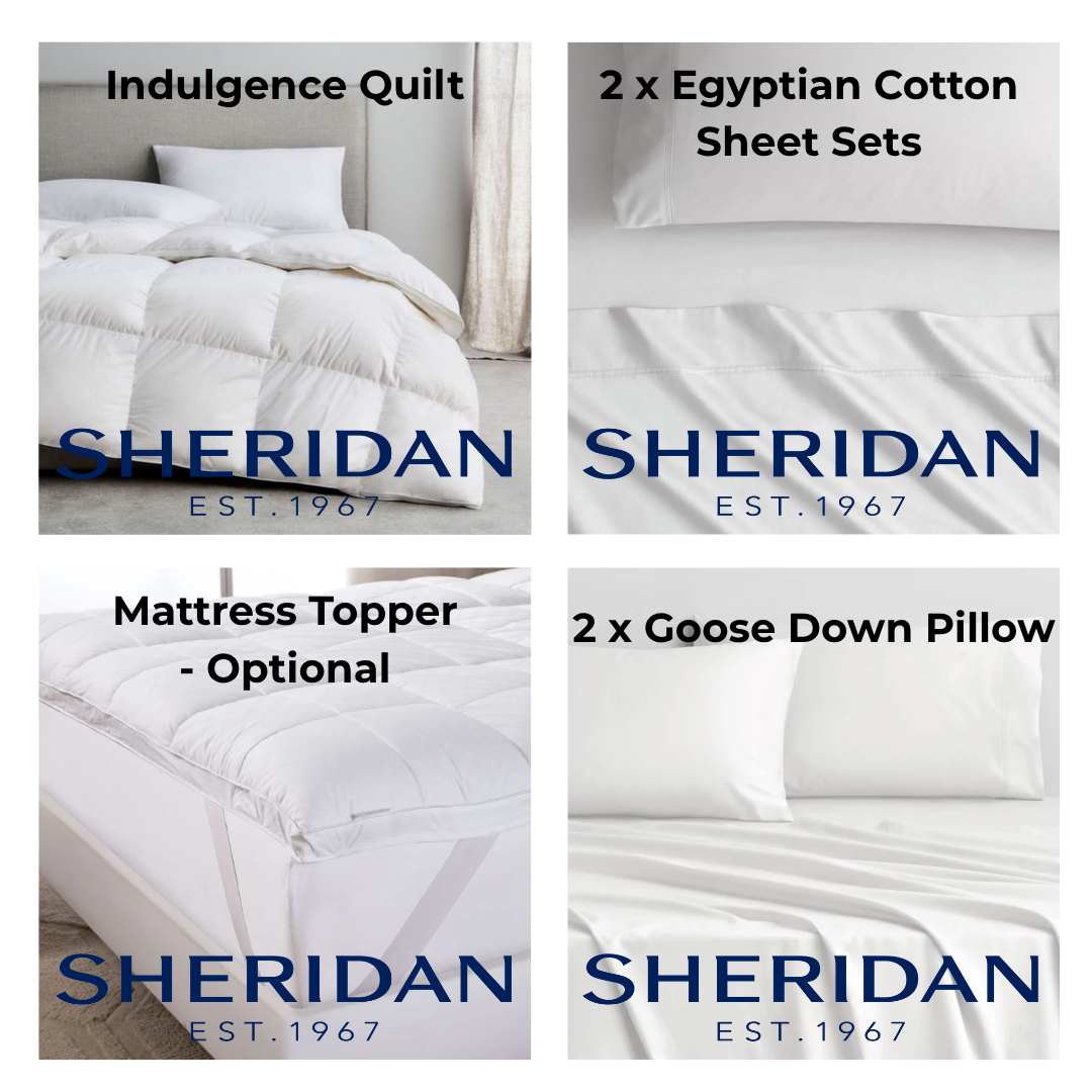 SHERIDAN Ultimate Luxury Bedroom Upgrade Bundle - Super King – Big ...
