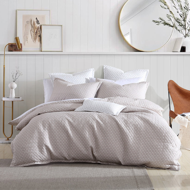 Platinum Collection VARSITY LINEN QUILT COVER SET – Big Bedding Australia