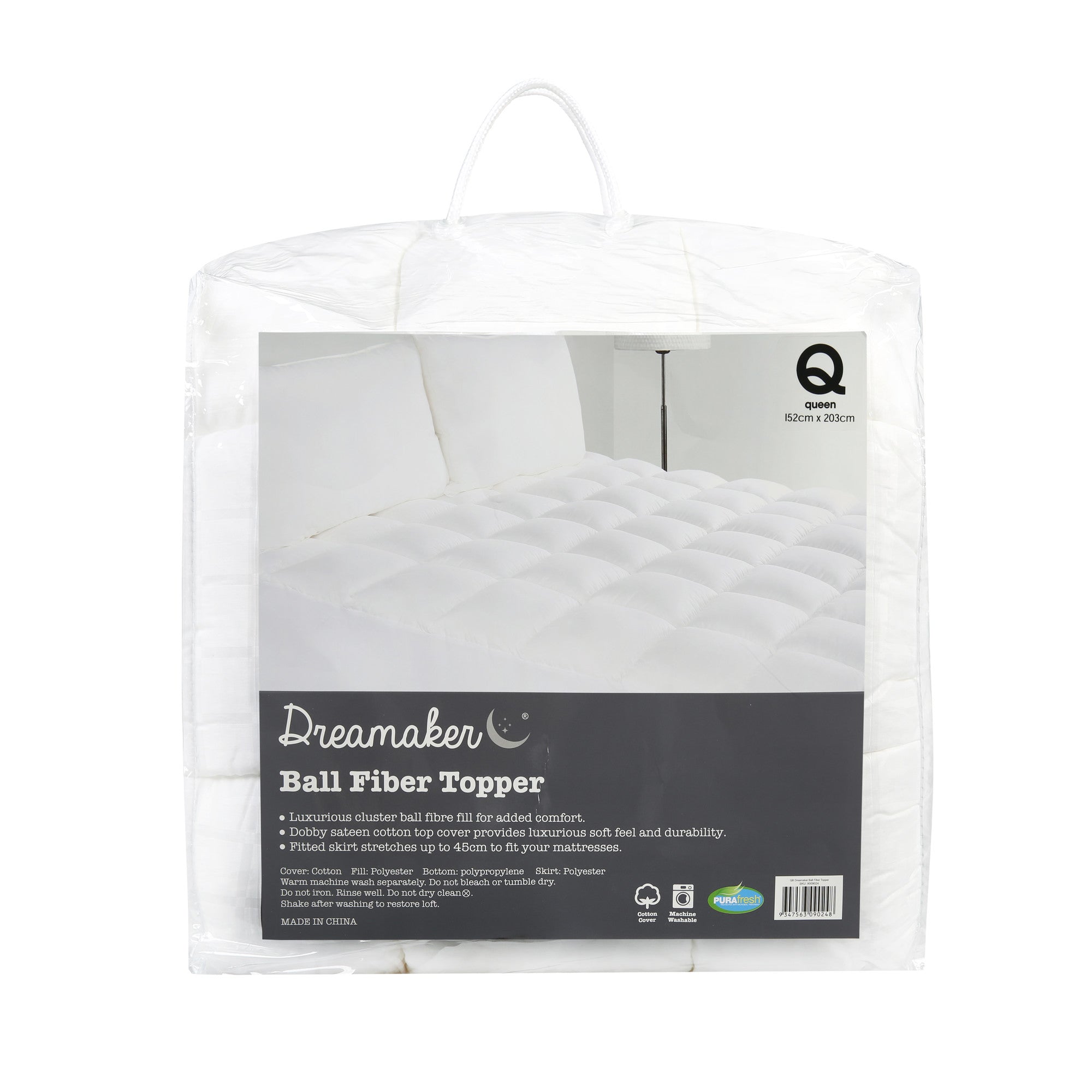 Dreamaker Ball Fibre Mattress Topper – Big Bedding Australia