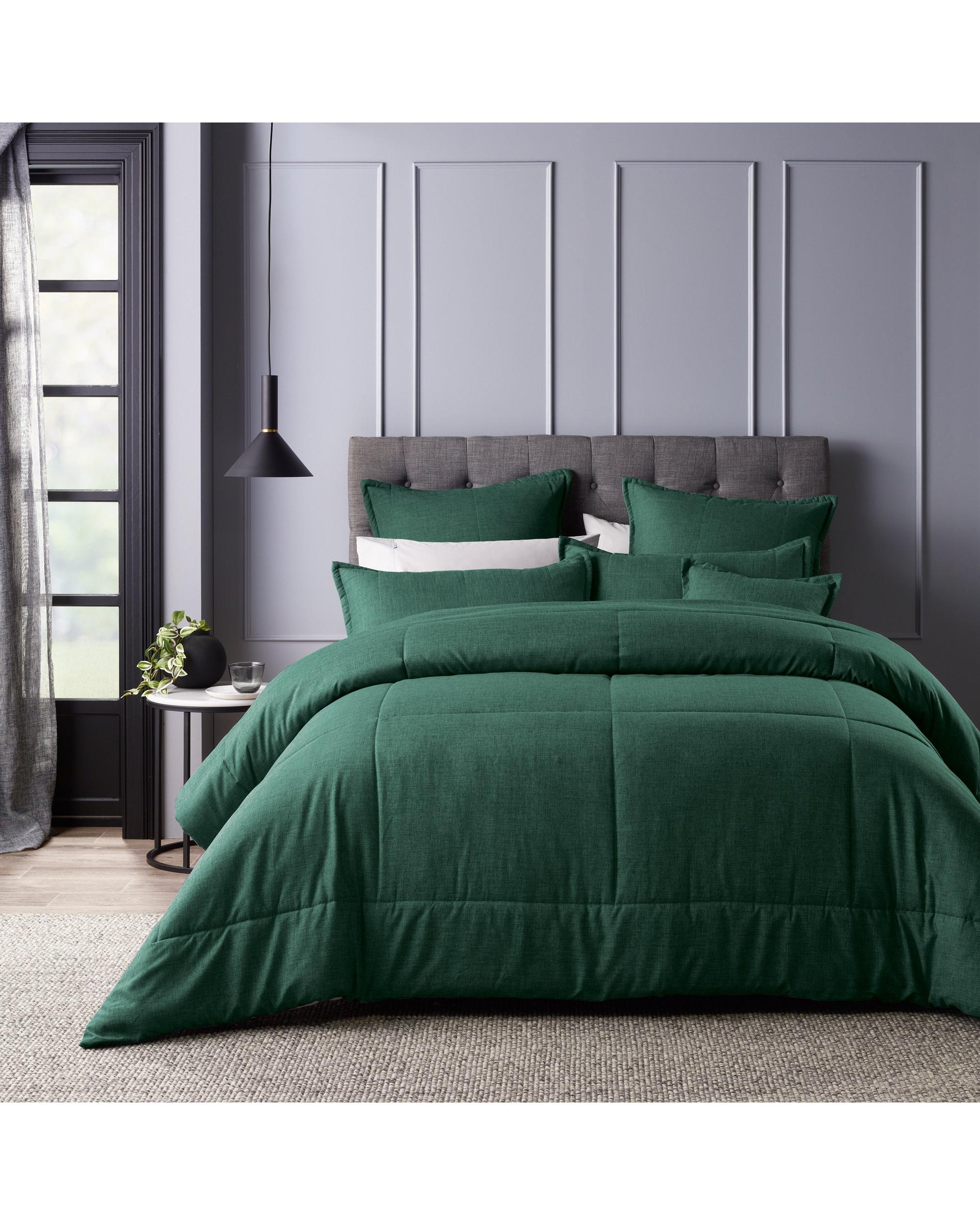 Bianca Bedding Maynard Green Comforter Set – Big Bedding Australia